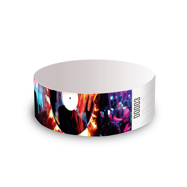 Tyvek 1" Pattern Wristbands #TK1-PA NC Min 500 – Brewful Things